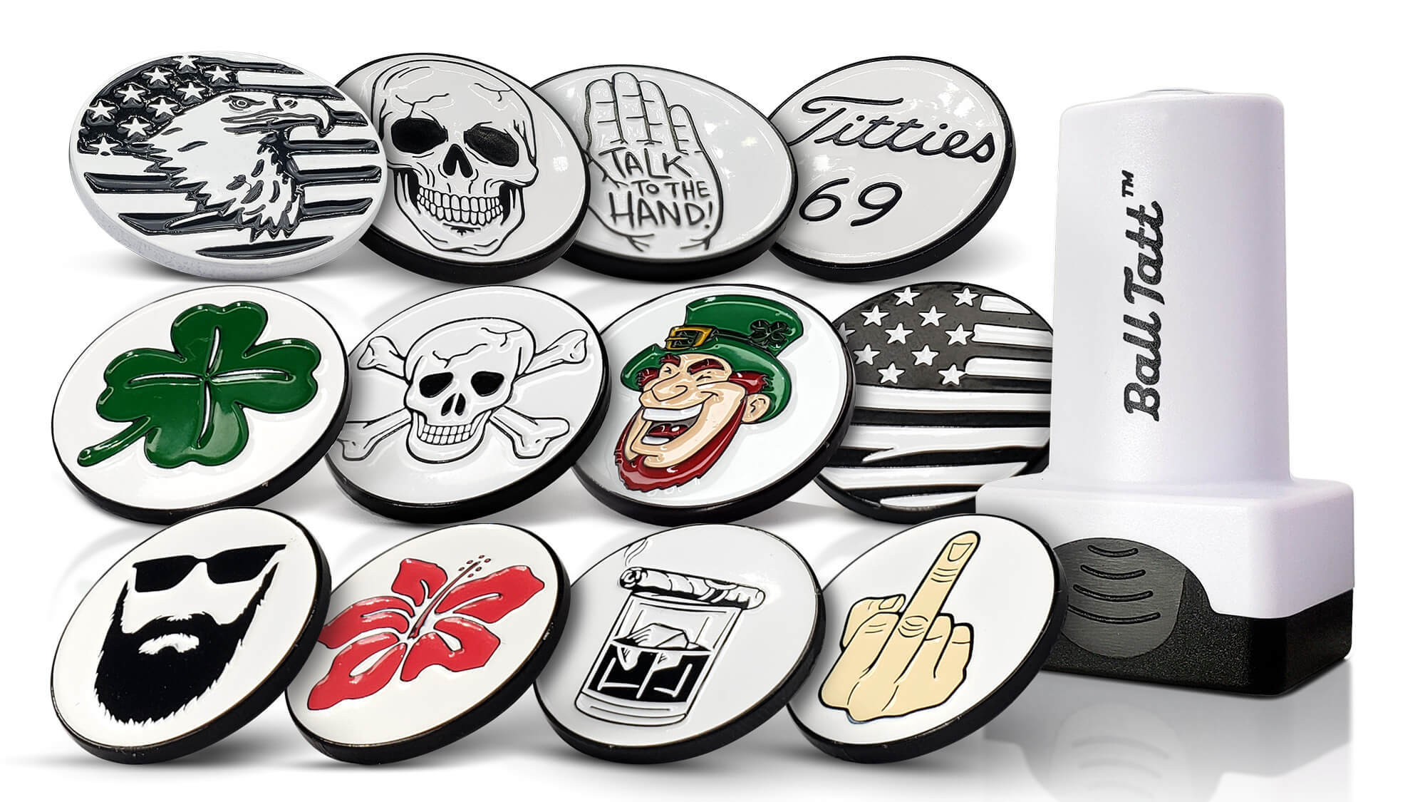 Golf Ball Stamp & Marker – MADE 4 FANS