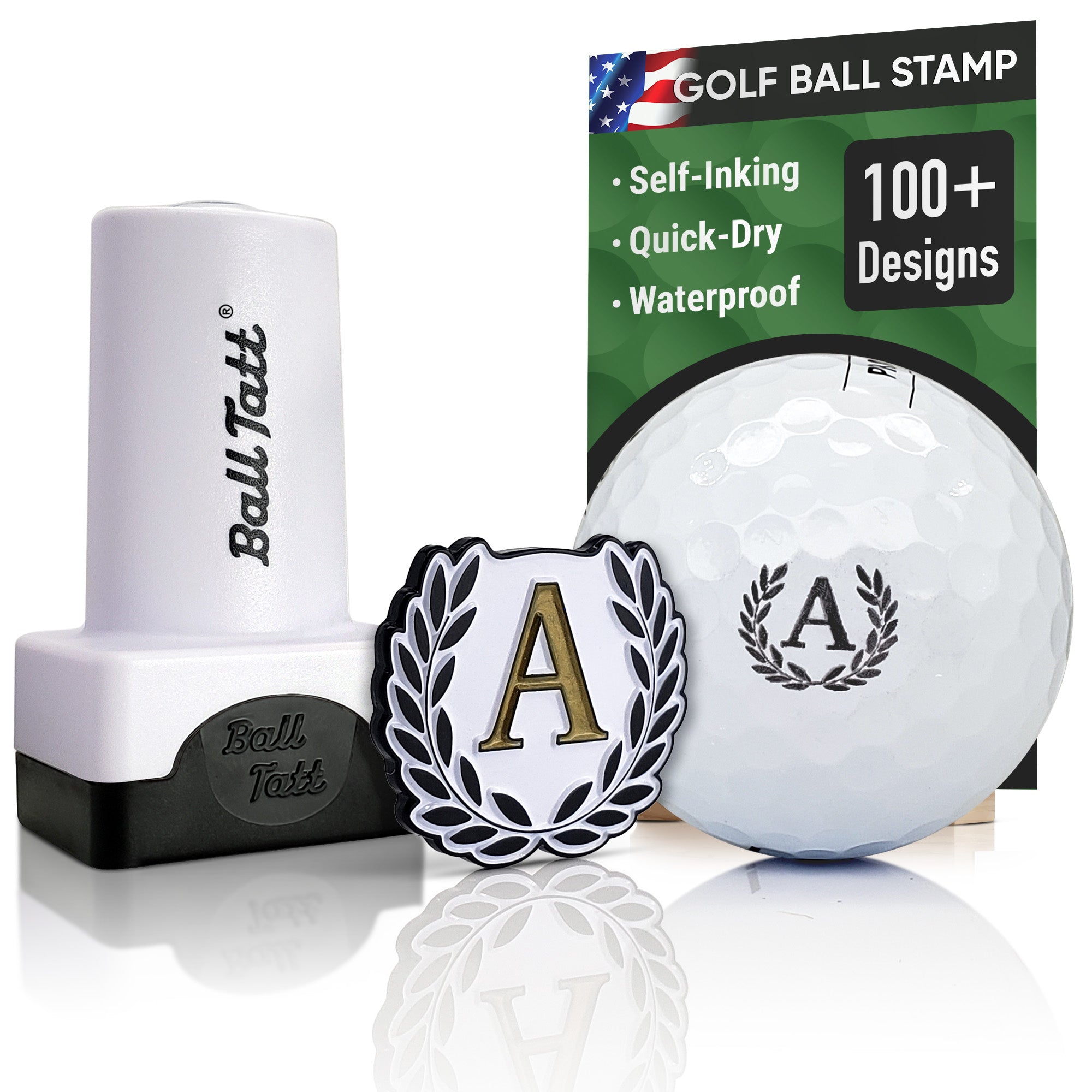A Monogram Ball Marker Set – MADE 4 FANS