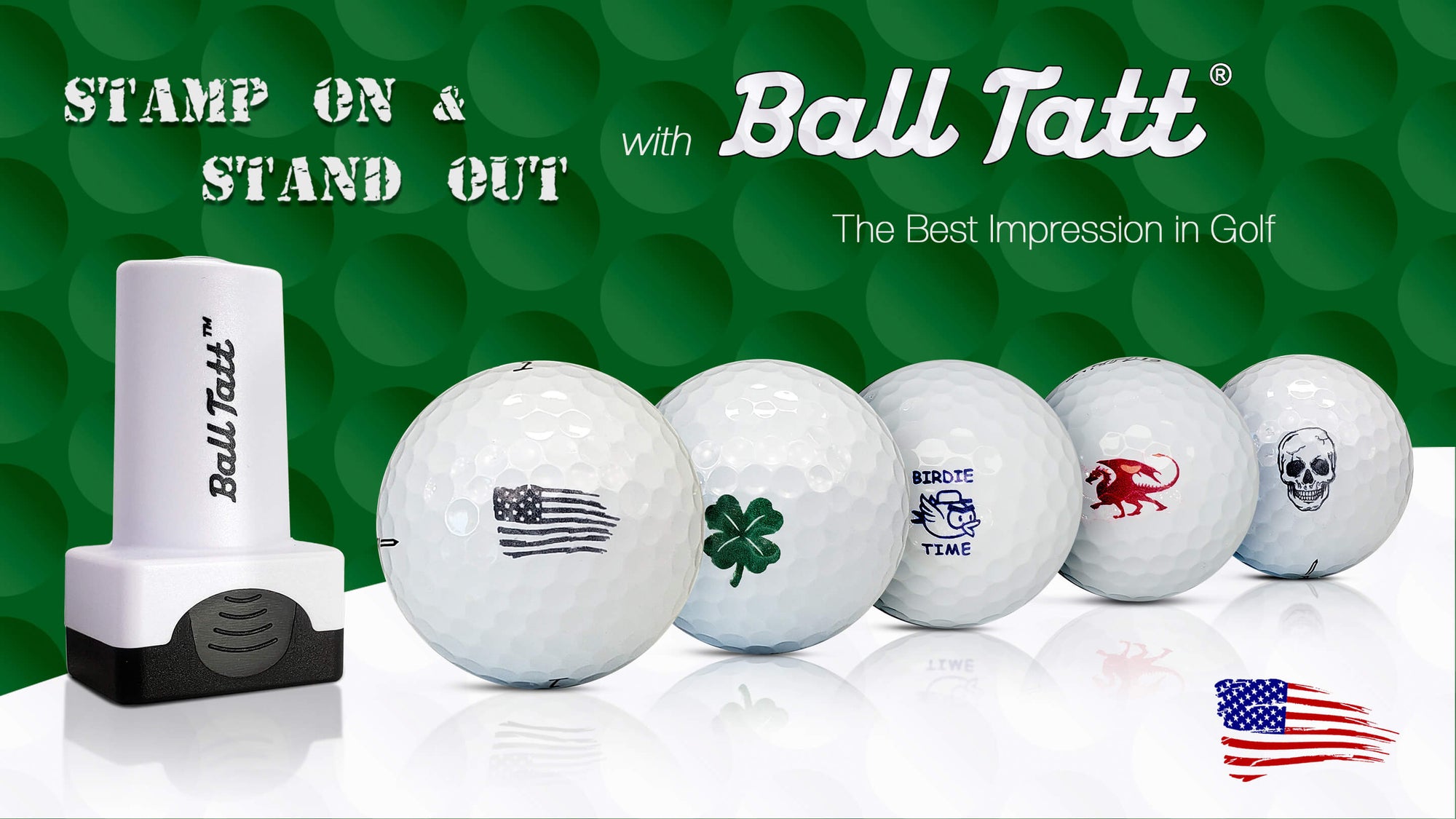 Golf Ball Stamp – MADE 4 FANS