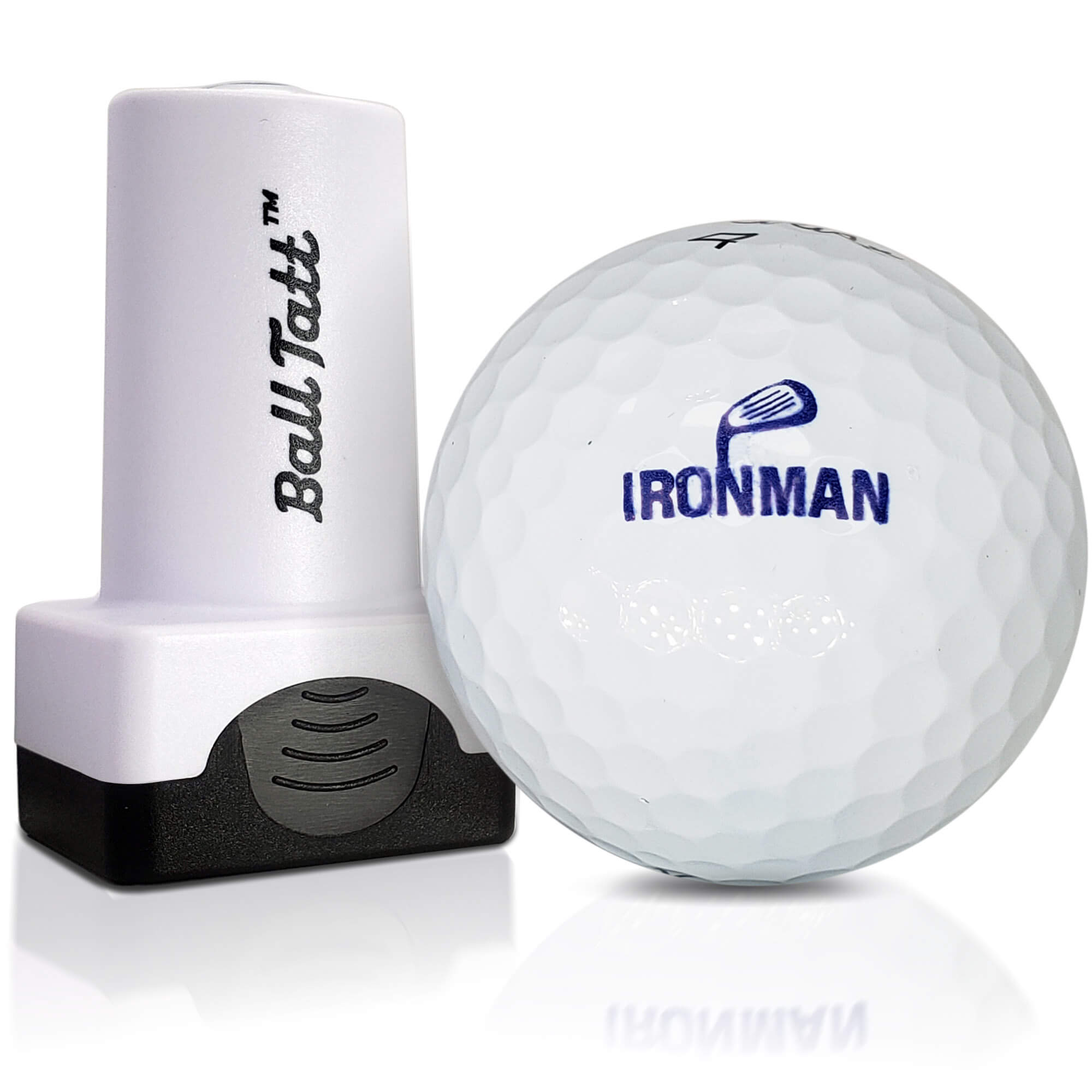 Ball Tatt - Golf Ball Stamp - Ironman - Self Inking Golf Ball Marker ...