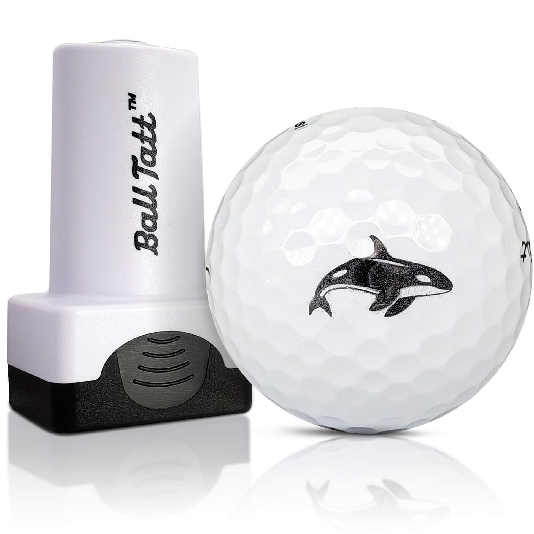 Ball Tatt - Orca Golf Ball Stamp - Self Inking, Quick-Dry & Waterproof ...
