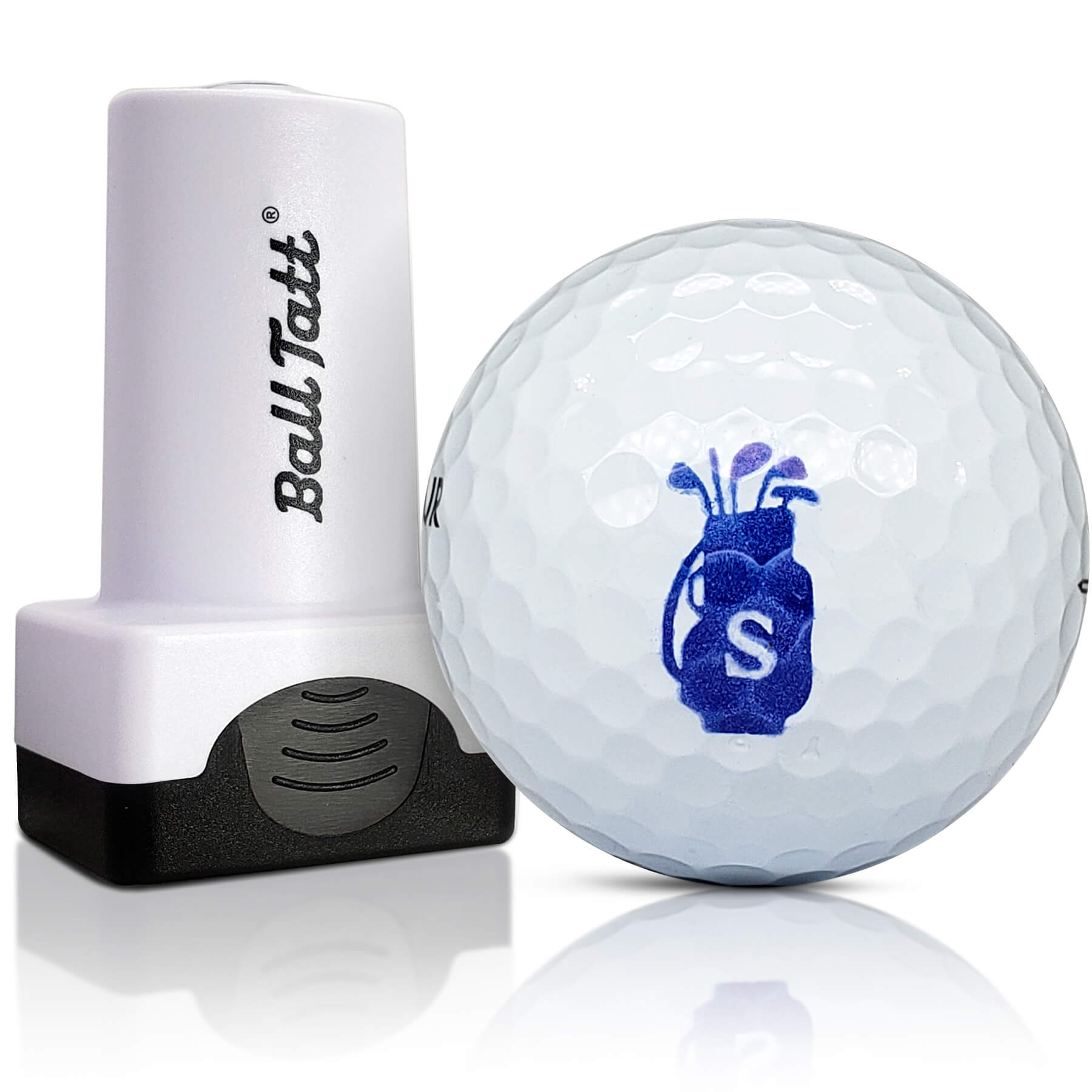 Ball Tatt - Golf Ball Stamp - S Initial - Self Inking Golf Ball Marker ...